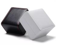 China Custom Size Wrist Watch Packaging Box ISO Pu Leather Watch Box for sale