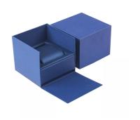 China Custom Square World Cover Mens Watch Jewelry Box With Pillow for sale
