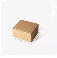 China Ruizhuo Wrist Watch Packaging Box High End Velvet 15*13*7.6cm for sale