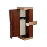 China MDF Veneer Paper Wooden Wine Gift Box Handmade Cardboard For Single Bottle for sale