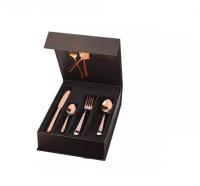 China Recycled Materials Dinnerware Packaging Boxes 160gsm 210gsm Paper Gift Box For Cutlery for sale