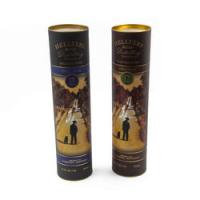 China OEM ODM Logo Wooden Wine Bottle Gift Boxes Carton Paper Tube for sale