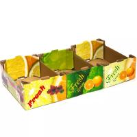 China OEM Folding Cardboard Fruit And Veg Boxes Customized Size for sale