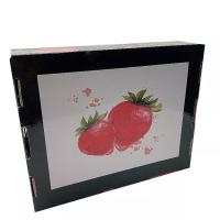 China Art Paper C1S Corrugated Cardboard Strawberry Boxes Matt Lamination for sale