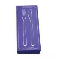 China Varnishing Dinnerware Packaging Boxes Dinner Set Box For Fork Spoon for sale
