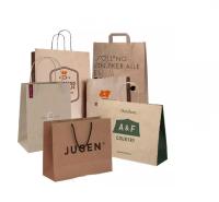 China Takeaway Packaging Shopping Bags Drawstring CMYK Shoes Clothing Bag for sale