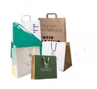 China Takeaway Packaging Shopping Bags Drawstring CMYK Shoes Clothing Bag for sale