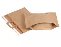 China Biodegradable Kraft Paper Handbag CMYK Kraft Paper Tote Bag ISO for sale