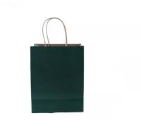 China Handle Kraft Paper Handbag Durable Pantone Take Away Food Bag for sale