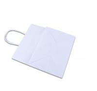 China Handle Kraft Paper Handbag Durable Pantone Take Away Food Bag for sale