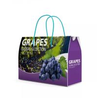 China Corrugated Cardboard Grapes Packing Box Recyclable Dia9cm*H16cm for sale