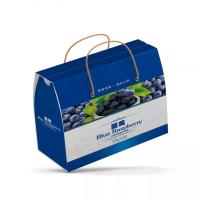 China Corrugated Cardboard Grapes Packing Box Recyclable Dia9cm*H16cm for sale