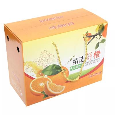 China Custom Corrugated Box For Fruits 4c Offset Printing ISO Certificate for sale
