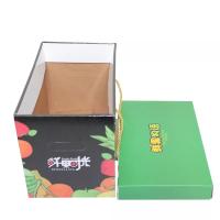 China Custom Corrugated Box For Fruits 4c Offset Printing ISO Certificate for sale
