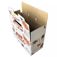 China 5 Ply Hard Cardboard Fruit Packaging Boxes Corrugated  Fruit Carton Box for sale