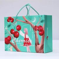 China Ecofriendly Vegetable Fruit Cardboard Boxes CMYK / Pantone Color for sale