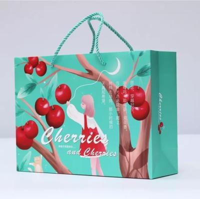 China Ecofriendly Vegetable Fruit Cardboard Boxes CMYK / Pantone Color for sale