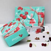 China Ecofriendly Vegetable Fruit Cardboard Boxes CMYK / Pantone Color for sale