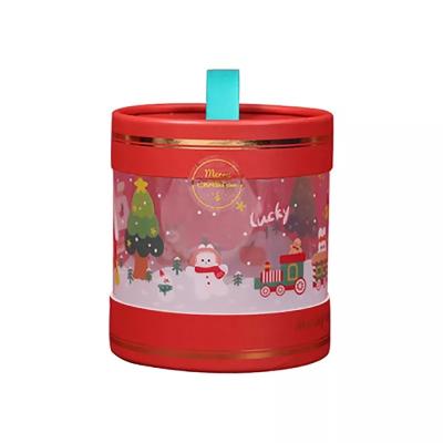 China Recyclable Cardboard Christmas Eve Box Cuboid Shape For T Shirt Gift for sale
