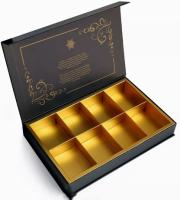 China Portable Paper Tea Boxes 4C UV Lamination Embossing Surface Finish for sale