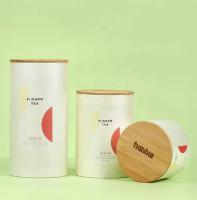 China Tube Cylinder Paperboard Cardboard Tea Boxes 99x85mm 99x150mm for sale
