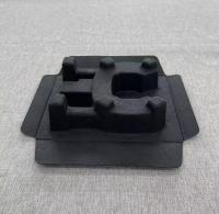 China Sugarcane Electronics Packing Boxes Debossing Pulp Packaging Box Compostable for sale