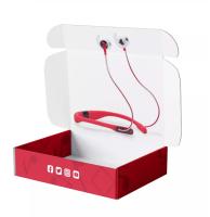 China Paperboard Electronics Packing Boxes Recycled Earphone Box Packaging FSC for sale