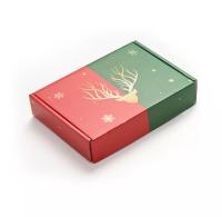 China OEM Corrugated Gifts Packing Boxes Biodegradable Simple Style ISO for sale
