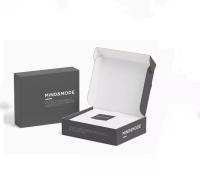 China Folding Clothes Packaging Box Varnishing Paperboard Packaging Paper Boxes for sale