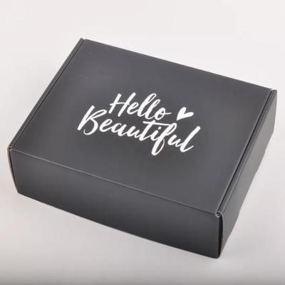 China OEM Colored Corrugated Mailer Boxes Embossing Apparel Packaging Boxes ISO for sale