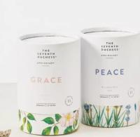 China Food Grade Recycled Cardboard Tea Boxes Cylinder Coffee Packaging Box for sale
