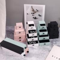 China ODM Jewelry Packaging Box Compostable Printed Paper Jewelry Box ISO9001 for sale