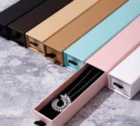 China ODM Jewelry Packaging Box Compostable Printed Paper Jewelry Box ISO9001 for sale