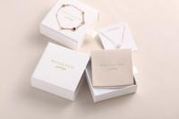 China PandaSew Bracelet Jewelry Packaging Box Deboss Cardboard Paper for sale