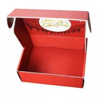 China Advent Calendar Christmas Cardboard Gift Boxes Embossing Printing for sale