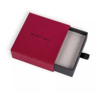 China Private Label PU Velvet Necklace Gift Box , Luxury Jewelry Packaging Gift Box for sale