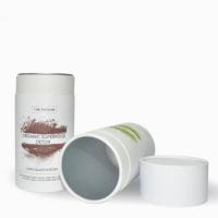 China Paper Tube Cardboard Tea Boxes Biodegradable Cylinder Tea Packaging for sale