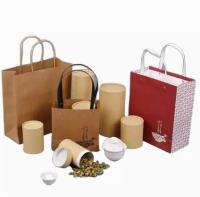 China Food Grade Cardboard Tea Boxes Cylinder With OEM ODM Services for sale