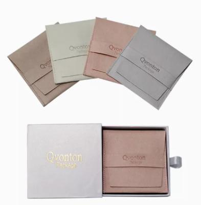 China Pouch Drawer Jewelry Box Flannel Bracelet Earring Packaging Box ISO for sale