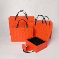 China Art Paper Square Wine Box Recyclable ISO Rectangular Shape for sale