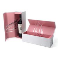 China Cardboard Gift Box For Champagne Bottle CMYK Color Premium Foldable for sale