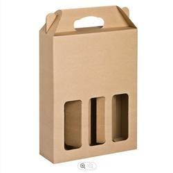 China Pantone Colors Wine Bottle Gift Boxes Foil Stamping Varnishing for sale