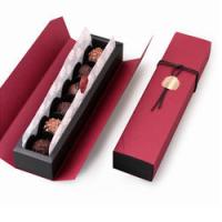 China Customized Chocolate Truffle Box Recyclable Food Gift Packaging Box Corrugated for sale