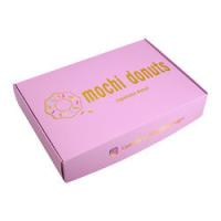 China Recyclable Corrugated Custom Paper Packaging Box Food Grade Deboss ISO for sale