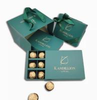 China OEM Packaging Sweet Box Ivory Board Pantone Chocolate Paper Gift Box for sale