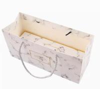 China Round Macaron Box Packaging Handmade Cardboard Cookie Box Folder for sale