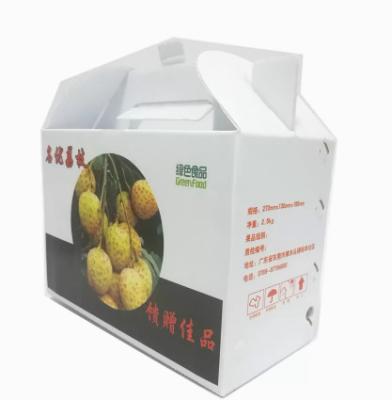 China PP Corrugated Plastic Fruit And Vegetable Boxes Custom Reusable for sale