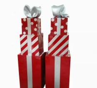 China UV Proof Christmas Cardboard Gift Boxes Water Proof Height 100/165cm for sale