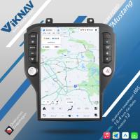 China Viknav 14.4 Inch Touch Screen Car Radio for Ford Mustang 2015-2022 with 8GB RAM 128GB ROM and Wireless CarPlay for sale