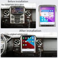 China Viknav 12.1-inch Android Car Radio with Apple CarPlay for Ford F250/F350 2013-2014 | 4GB RAM 64GB Storage for sale